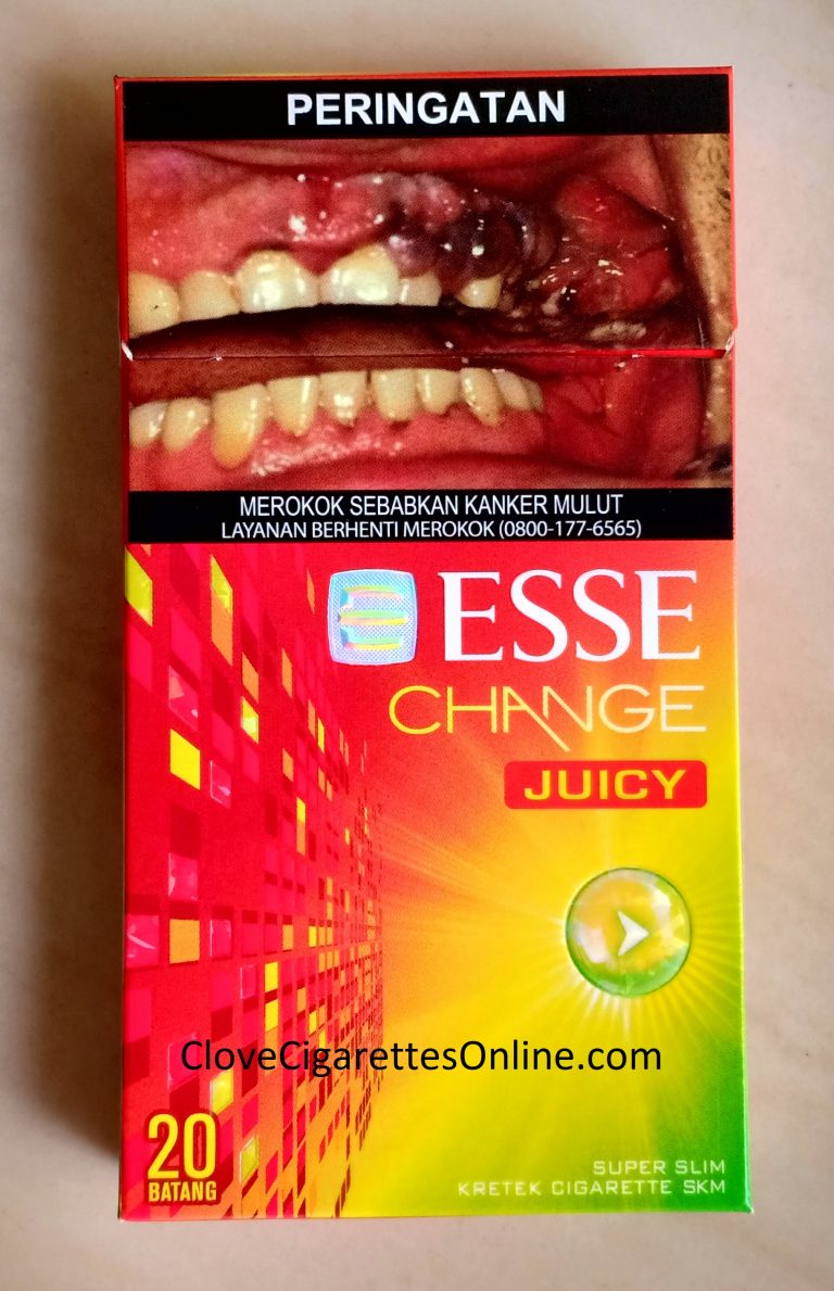 Esse Change JUICY (10 packs) - 250 grams - Clove Cigarettes Online ...